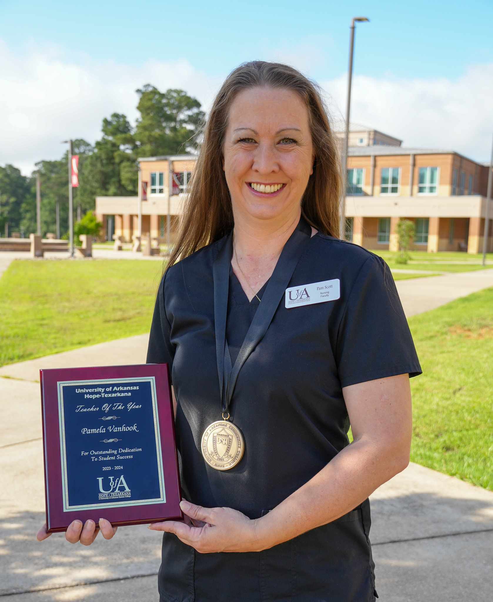 Vanhook Named Outstanding Faculty Member of the Year